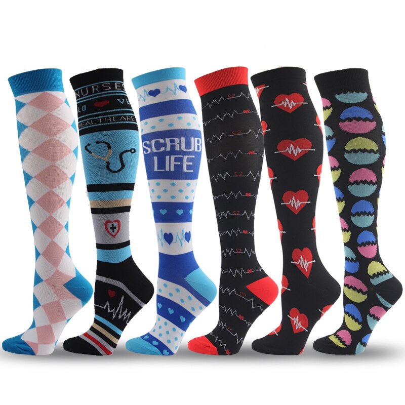 Kompression Socken 6 Pairs Pro Set Weibliche Sport... – Grandado