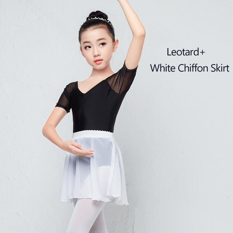 Ballet Leotard Girls Ballerina Costume Black Dance... – Grandado