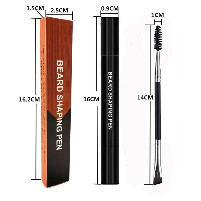 Baard Vul De Vorm Pen Kit Mannelijke Snor Reparati... – Grandado