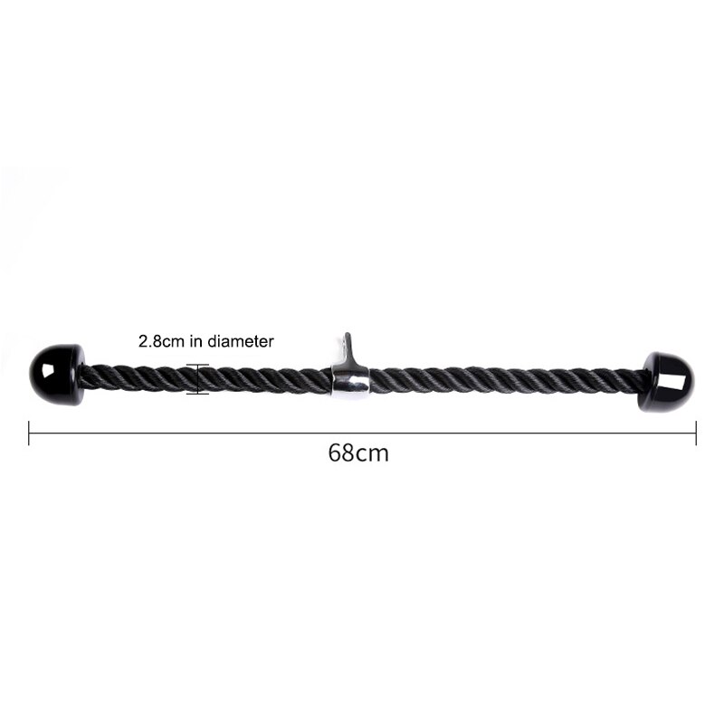 Fitness Pull Rope Biceps Cord Cable Nylon Training... – Grandado