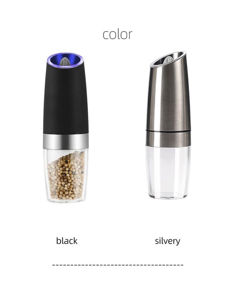 Gravity Electric Salt And Pepper Grinders Set - Ba... – Grandado