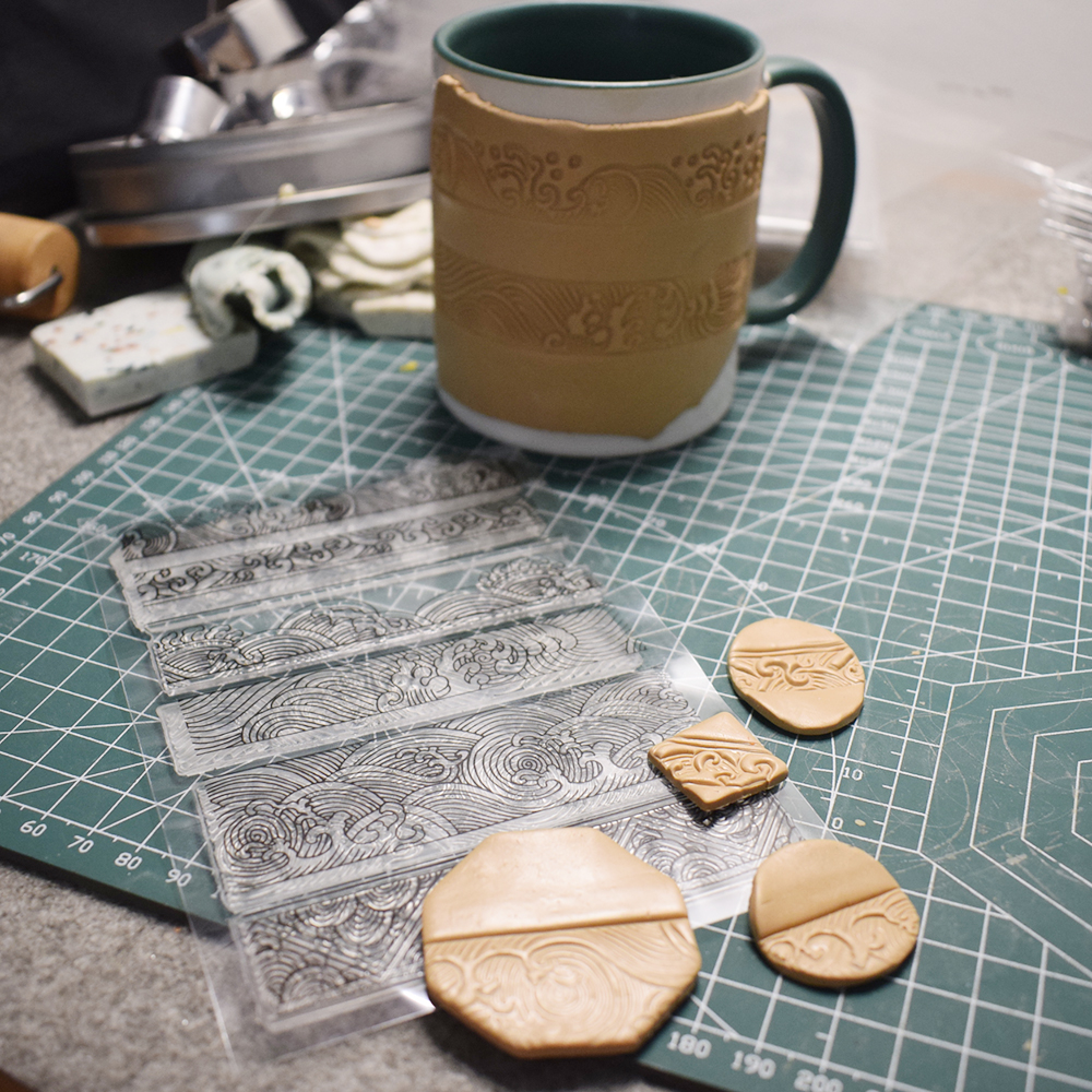 Clay Stamp Texture Emboss Sheet Ceramic Pottery Po... – Vicedeal