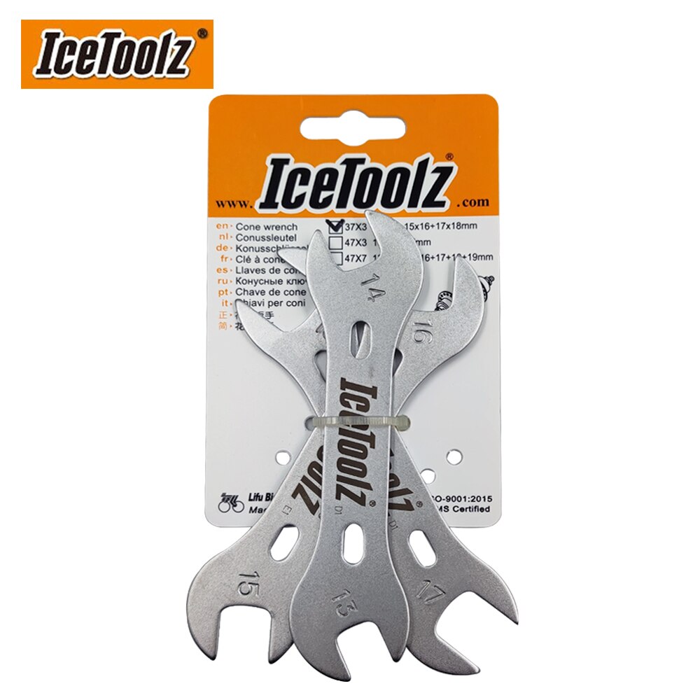 Icetoolz 37X3 Fiets Kegel Sleutels Combo Set Fiets... – Vicedeal
