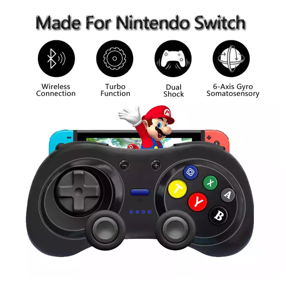 Wireless Switch Controller Joystick Bluetooth Game... – Grandado