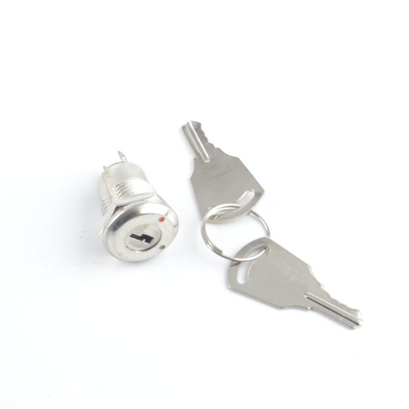 12mm Zinc Alloy Electronic Key Switch ON OFF Lock ... – Vicedeal