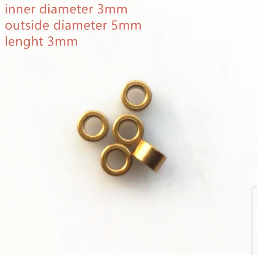 10pcs/lot 3mm mini copper tin brass bearing self l... – Grandado