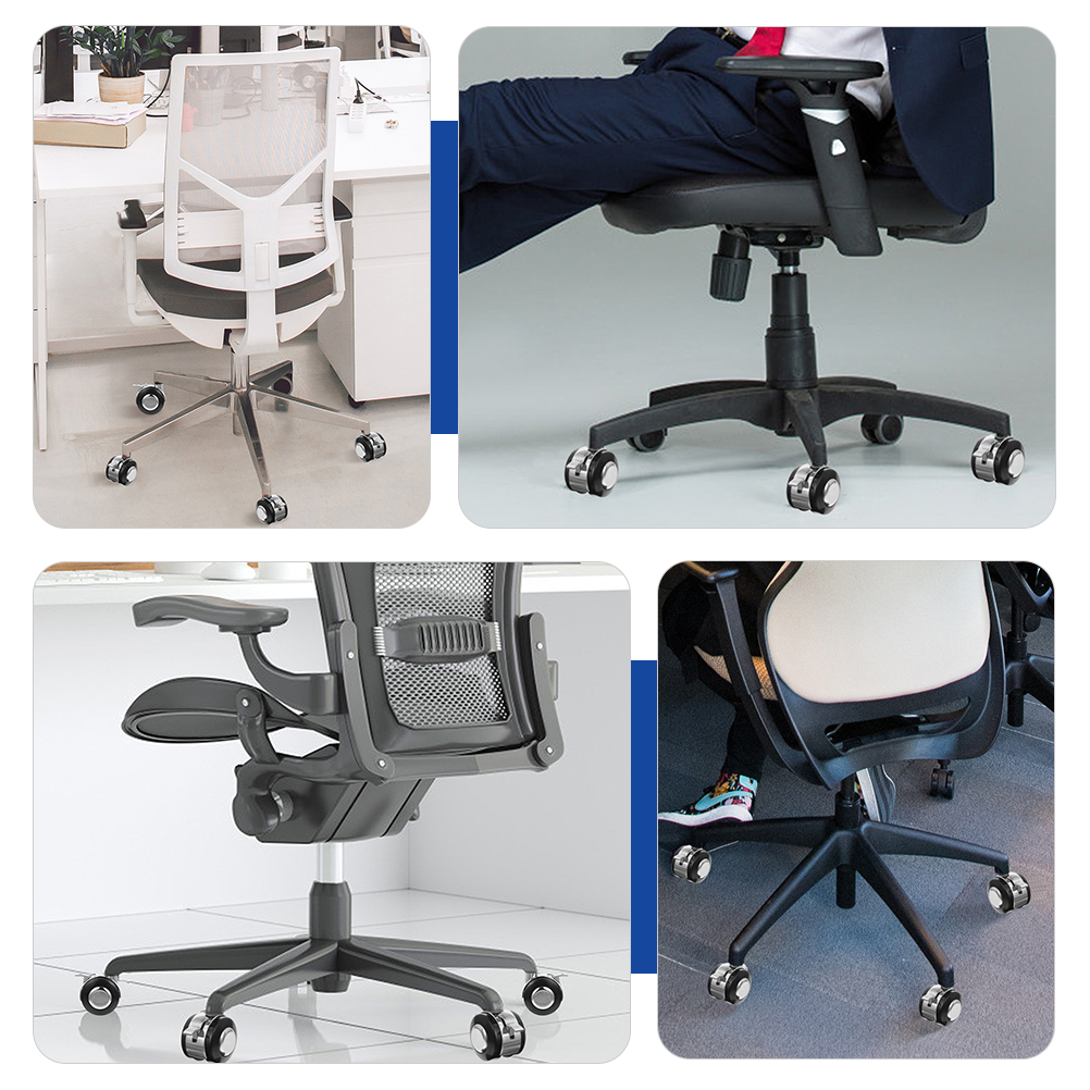 5pcs Heavy Duty Replacement Chair Casters Universa... – Vicedeal