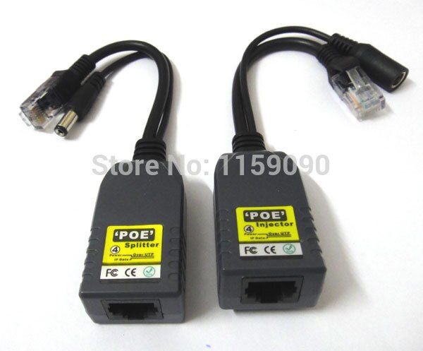 Convertisseur de puissance cc RJ45, Balun vidéo UT... – Grandado