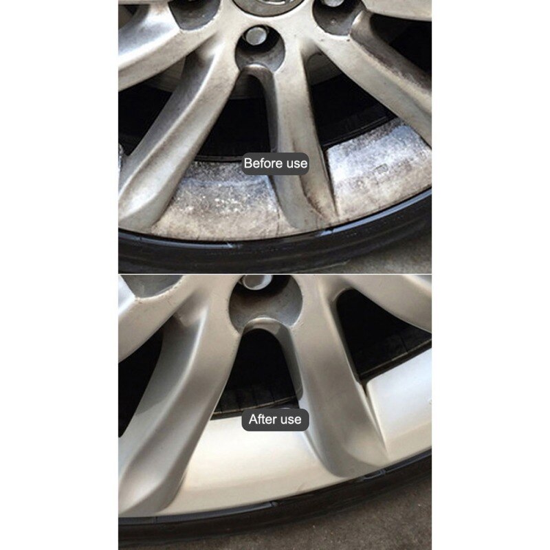 GSLS Car Wheel Tire Cleaner Safe Cleaning Rust Rem... – Grandado