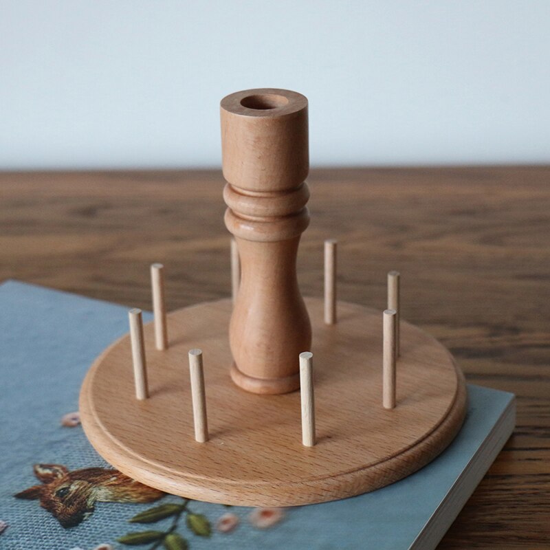 8-axis Home Type Solid Wood Shelf Spool Storage Ra... – Vicedeal