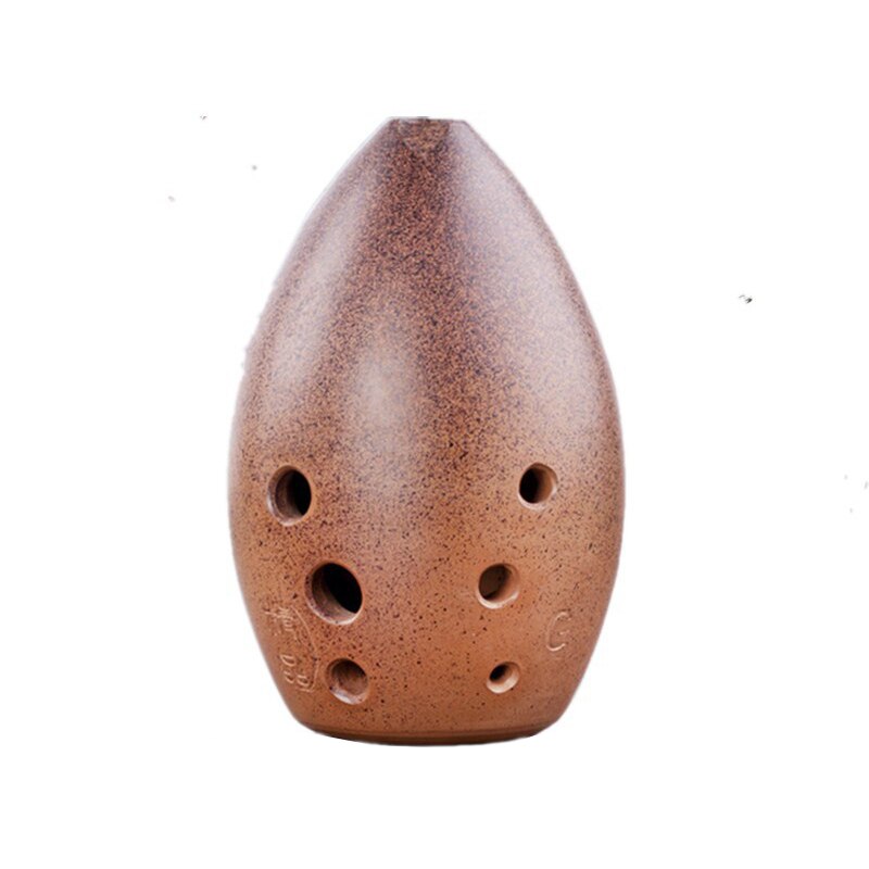 Hand polished Fired 8 Holes Antique Clay Xun Music... – Grandado