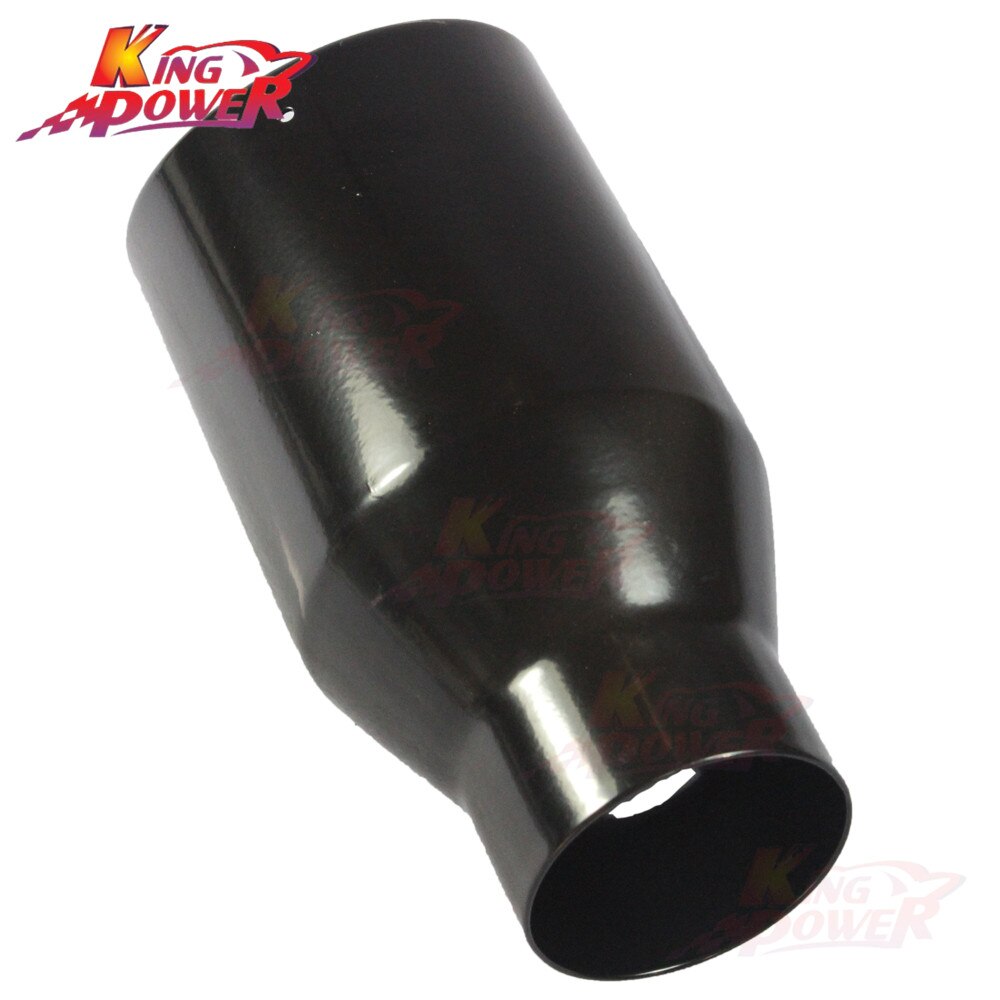 KP - - Black Weld On Exhaust Tip Pipe 2.5" Inlet /... – Grandado