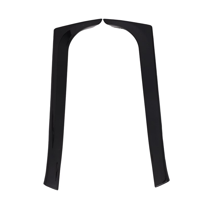 Gloss Black Rear Side Wing Spoiler Stickers Trim C... – Vicedeal