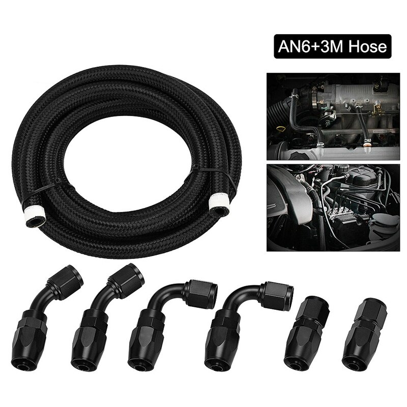 Car Modification An6 Oil Cooling Joint Set Nylon B... – Grandado