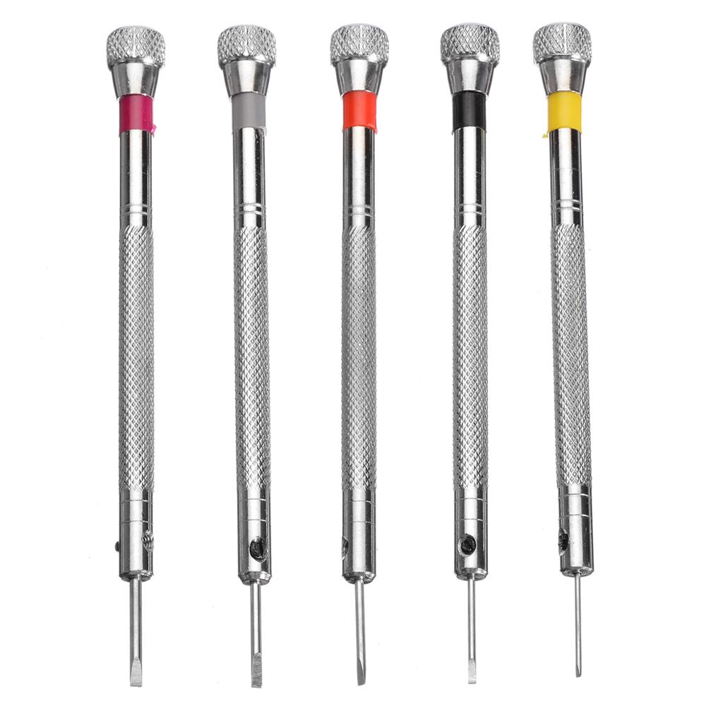 5pcs Silver Clock Watch Tools Screwdriver Set Link... – Grandado