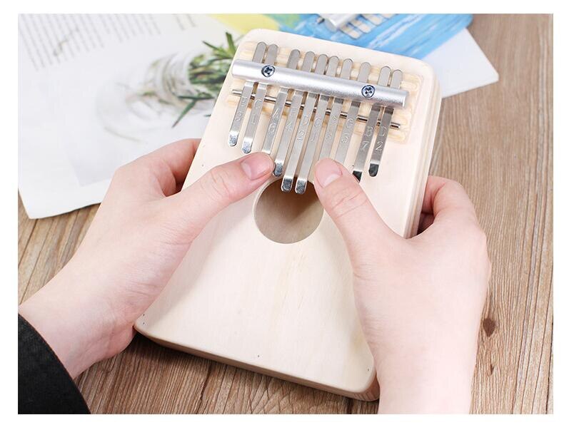 Kalimba handmade wooden finger piano simple combin... – Grandado