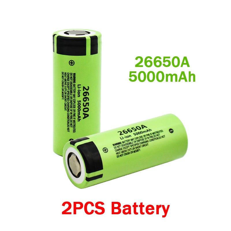 1-10PCS Original Panasonic 26650A 26650 5000mah 3.... – Grandado