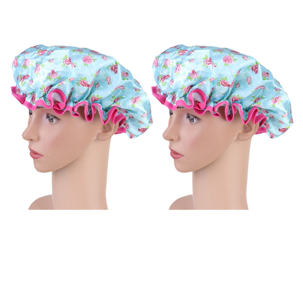 2Pcs Eva Douche Cap Volwassenen Badmuts Waterdicht... – Vicedeal