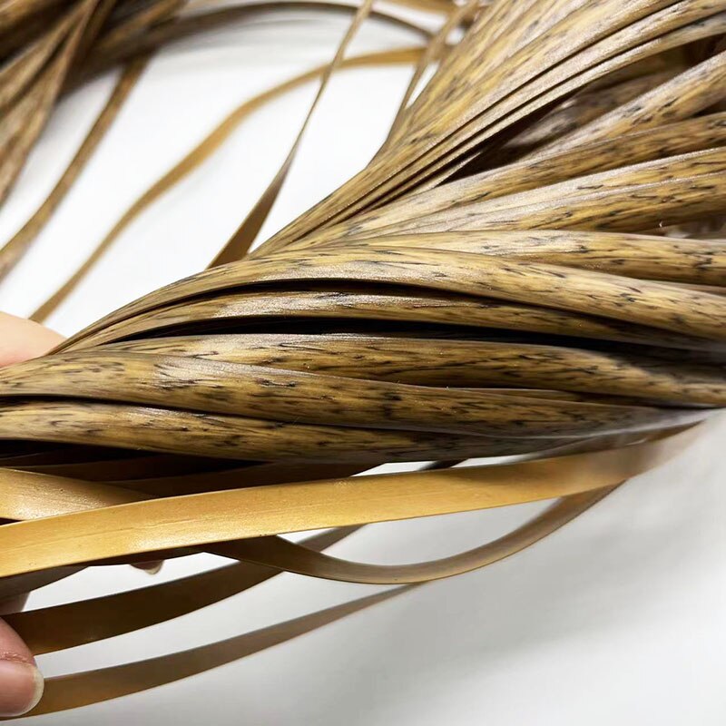 500g PE Rattan Flat Synthetic Rattan Weaving Mater... – Grandado