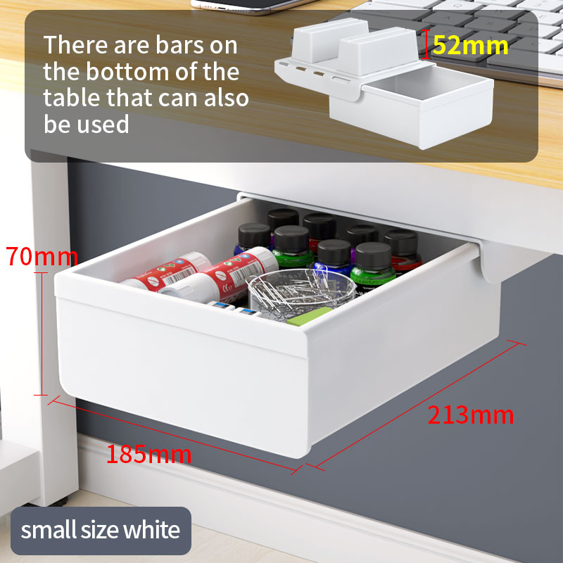 Under Desk Drawer Type Storage Box Desktop Organiz... – Vicedeal