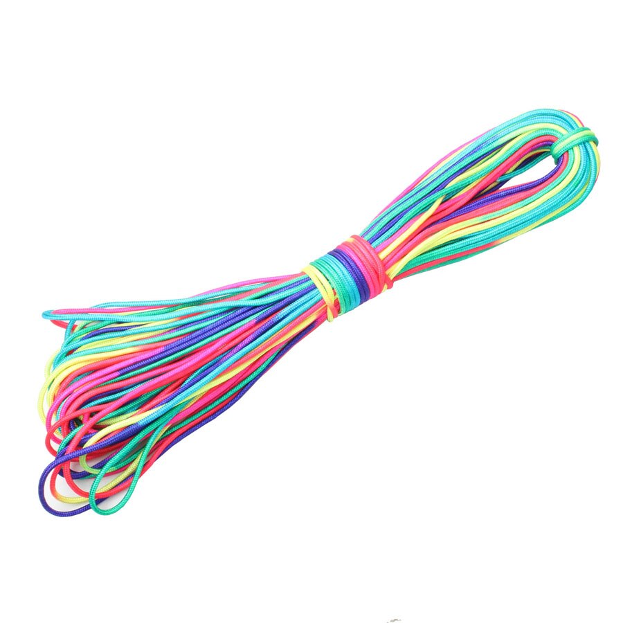 CAMPING SKY Rainbow Paracord 2mm Nylon Paracord 1 ... – Grandado