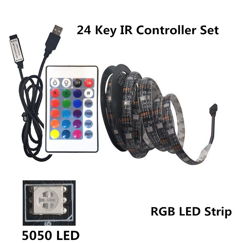 Tira de luces LED USB Flexible, iluminación de fon... – Grandado