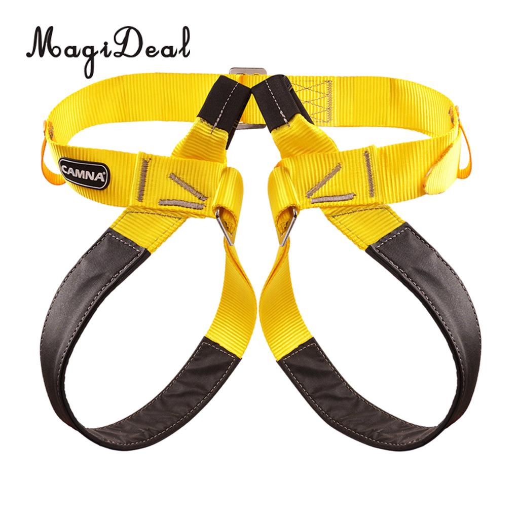 Outdoor Rock Climbing Caving Safety Harness Half B... – Grandado