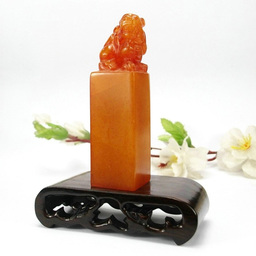 Chinese Traditional Standard Stamp Hand-carved nam... – Grandado