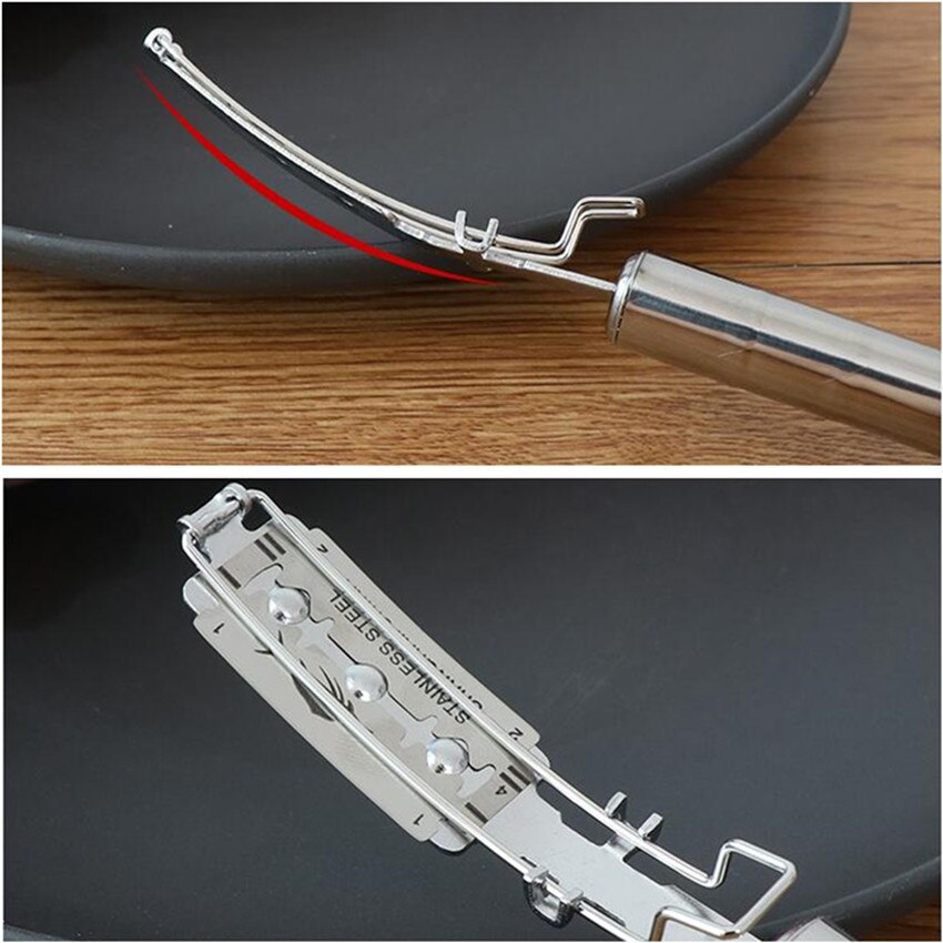 1PCS Kitchen Stainless Steel Scraping Pig Hair Kni... – Vicedeal