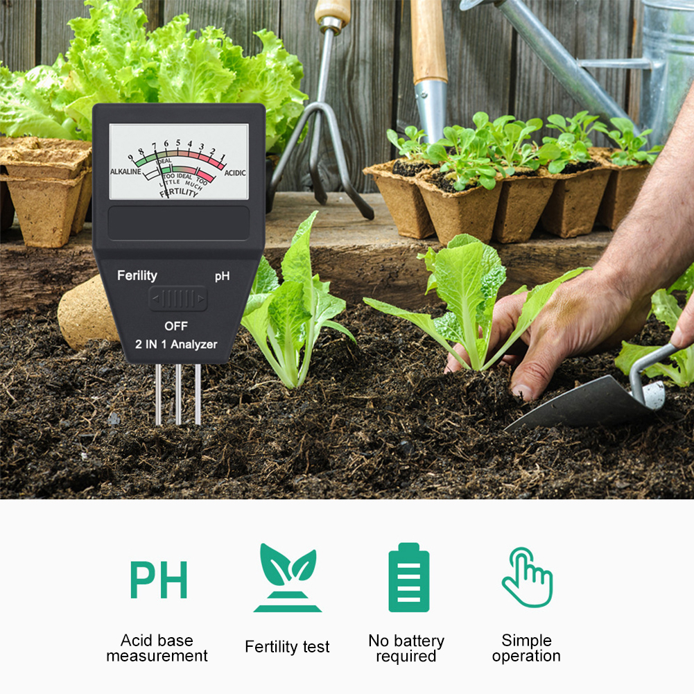 2-in-1Soil Fertility PH Detector For Nitrogen Phos... – Grandado