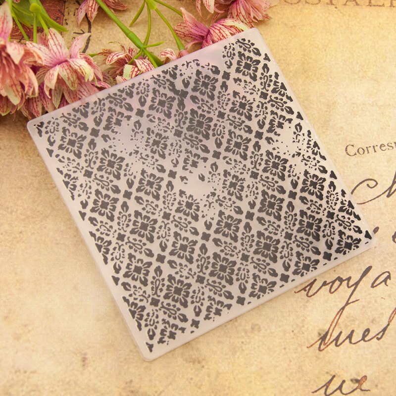 Plastic Rhombus Flowers Craft Card Making Paper Ca... – Vicedeal