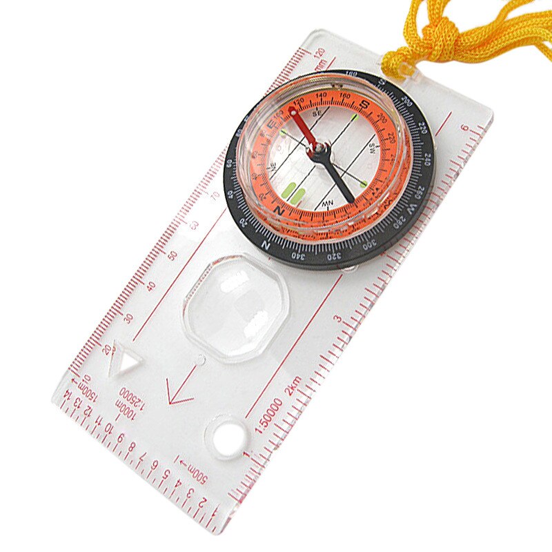 Magnifying Compass Ruler Scale Scout Hiking Campin... – Grandado