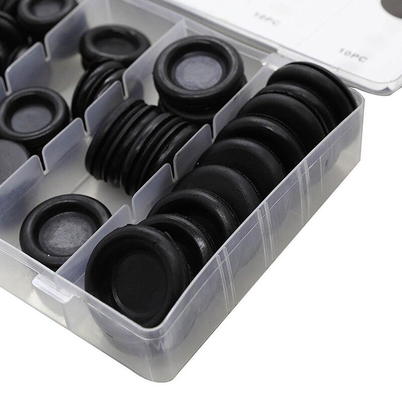 70x Rubber Grommet Assortment Firewall Hole Plug E... – Grandado