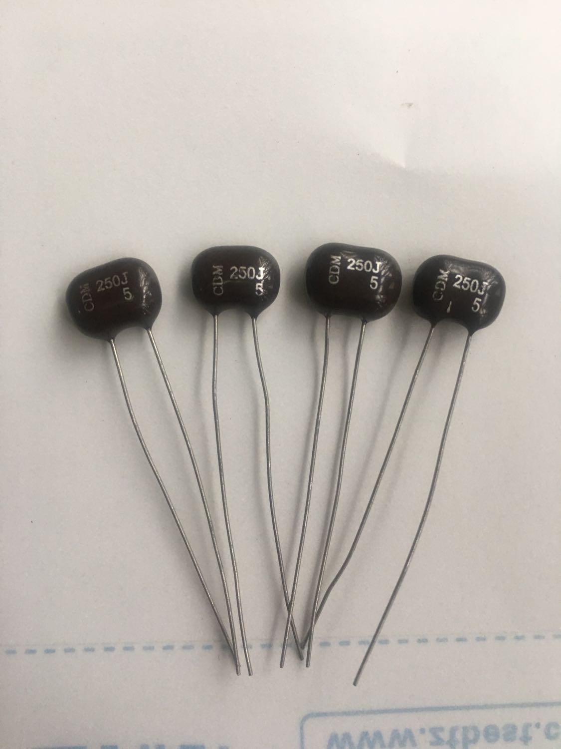 20PCS CDM Silver Mica 500V250PF 5% mica capacitor ... – Grandado