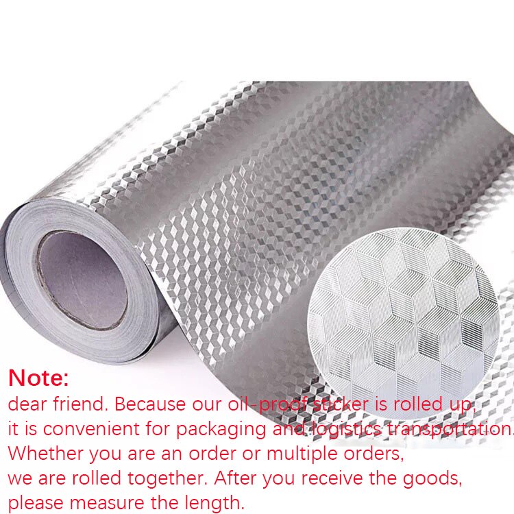1Pc Kitchen Oil Proof Waterproof Sticker Aluminum ... – Vicedeal