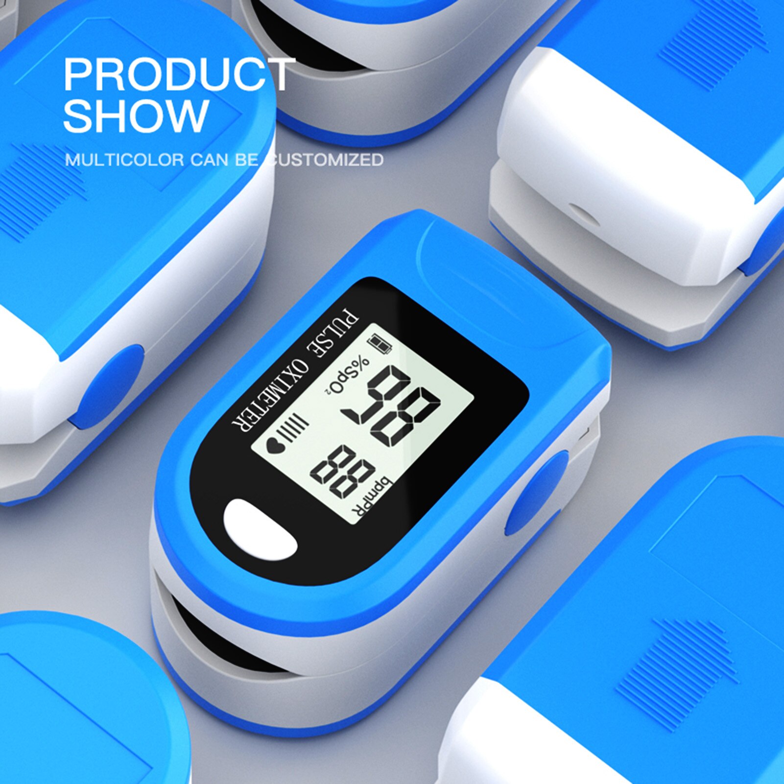 Oximeter Fingertip Pulse Blood Oxygen Saturation S... – Grandado