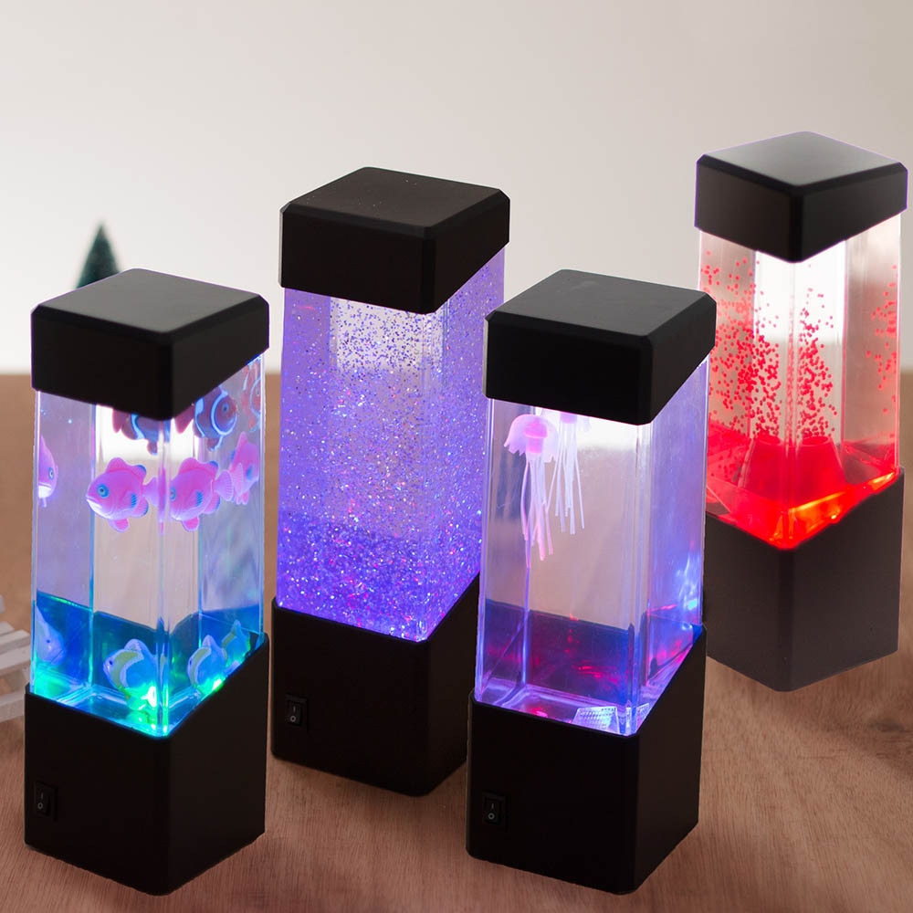 Electric lamp Desk Lamps Magic Animated Jellyfish ... – Grandado