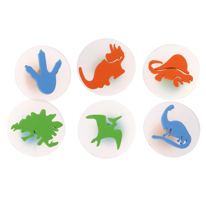 6pcs Toddlers Painting EVA Stamps with Handle Earl... – Grandado