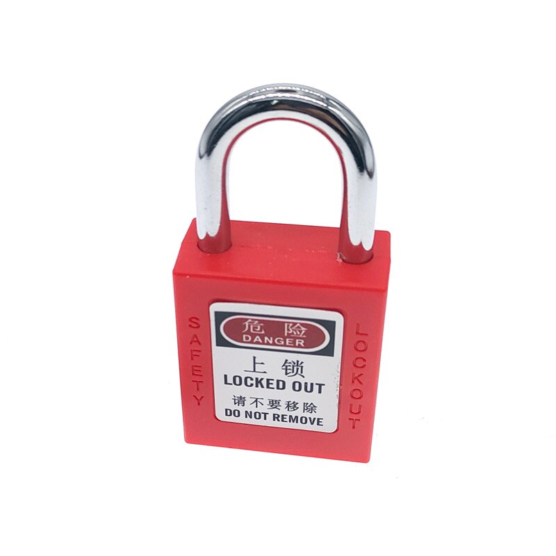 Industrial safety padlock 25mm hanging metal lock ... – Vicedeal