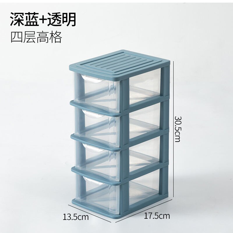 Transparent Desktop Organizer Boxes Small Storage ... – Vicedeal