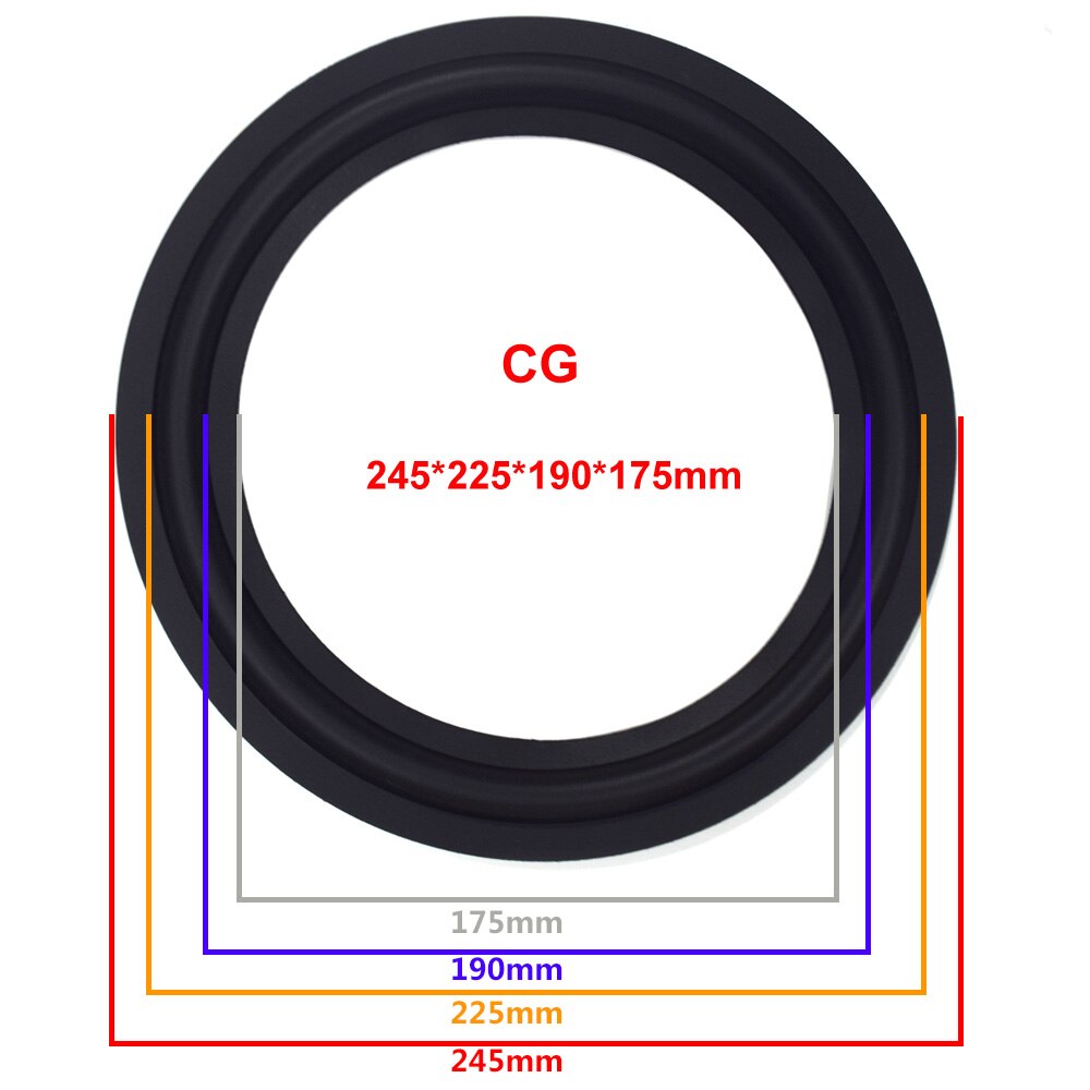 10 inch Speaker Rubber Surround Edge Woofer Repair... – Grandado