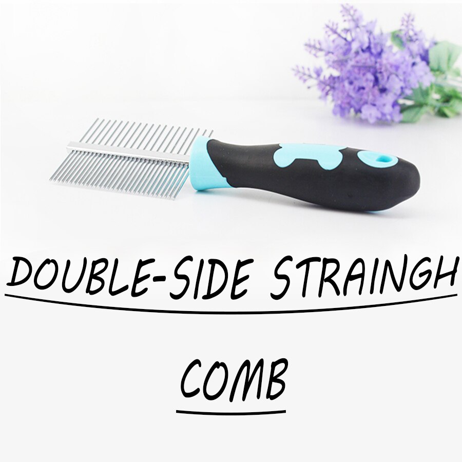 Double Sided Dogs Comb Stainless Steel Grooming Co... – Vicedeal