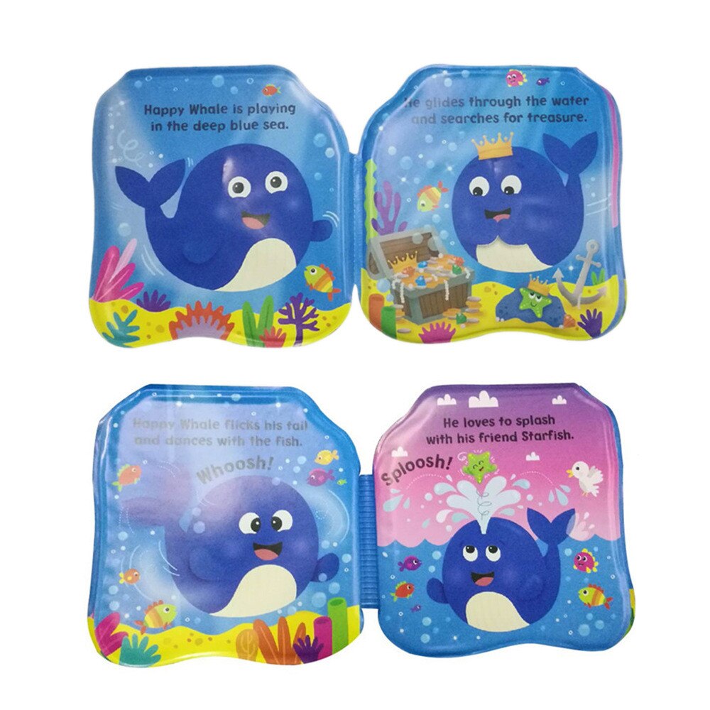 Baby Inflatable book Soft Animal Cloth Book Newbor... – Grandado