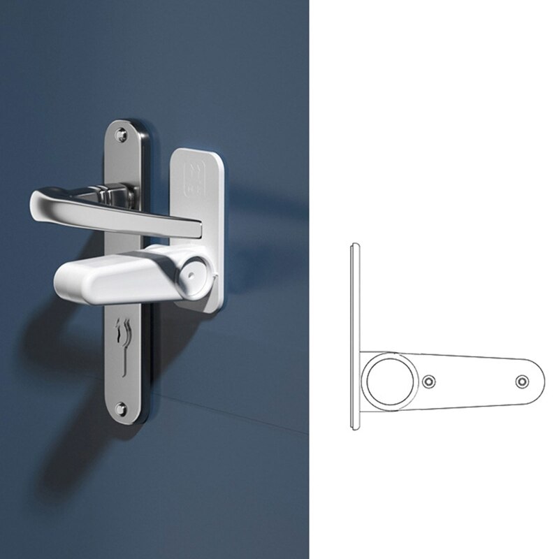 Plastic Child Safe Security Window Lock Door Sash ... – Grandado