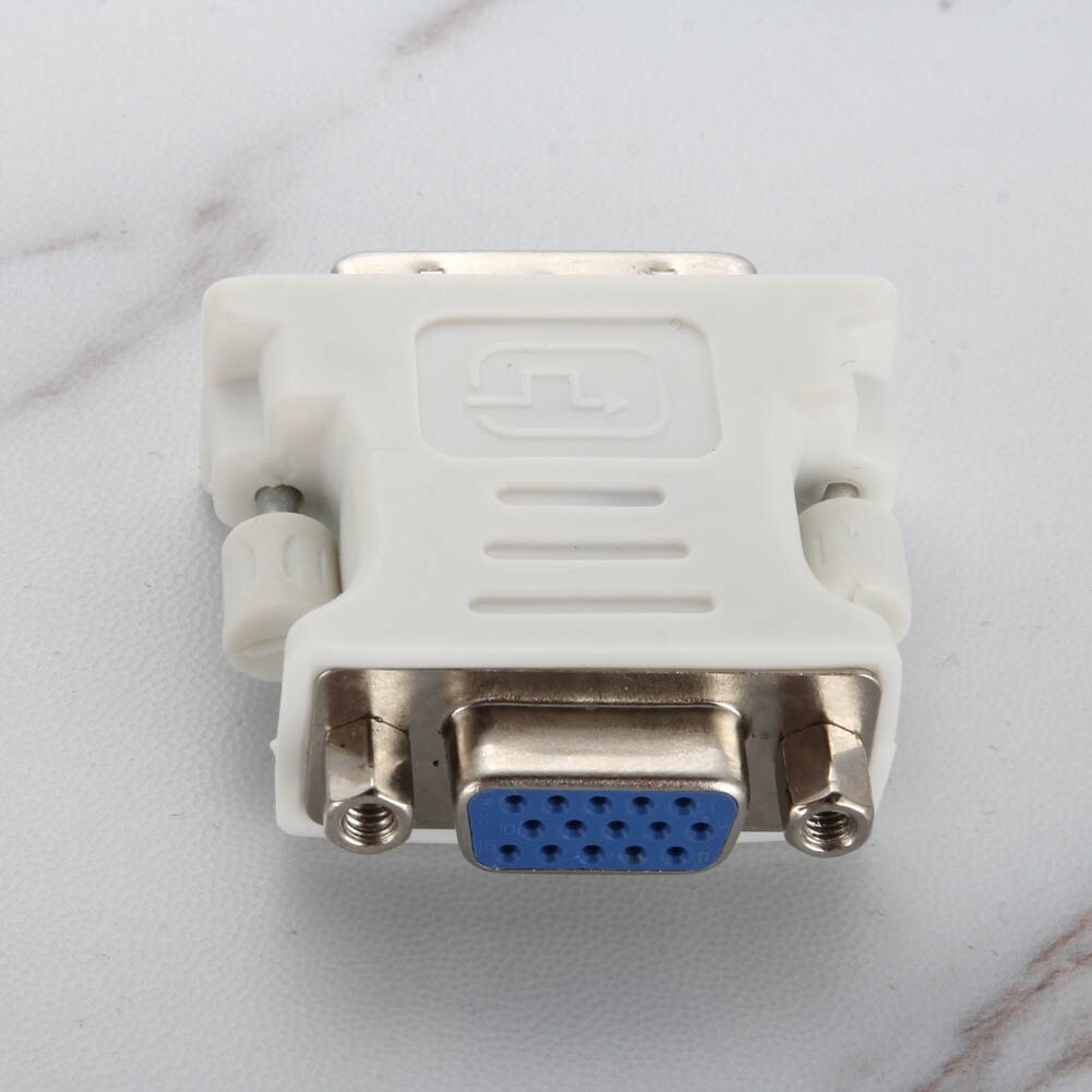 DVI-I Dual Link24+5 Male to HD 15 Pin VGA SVGA Fem... – Grandado