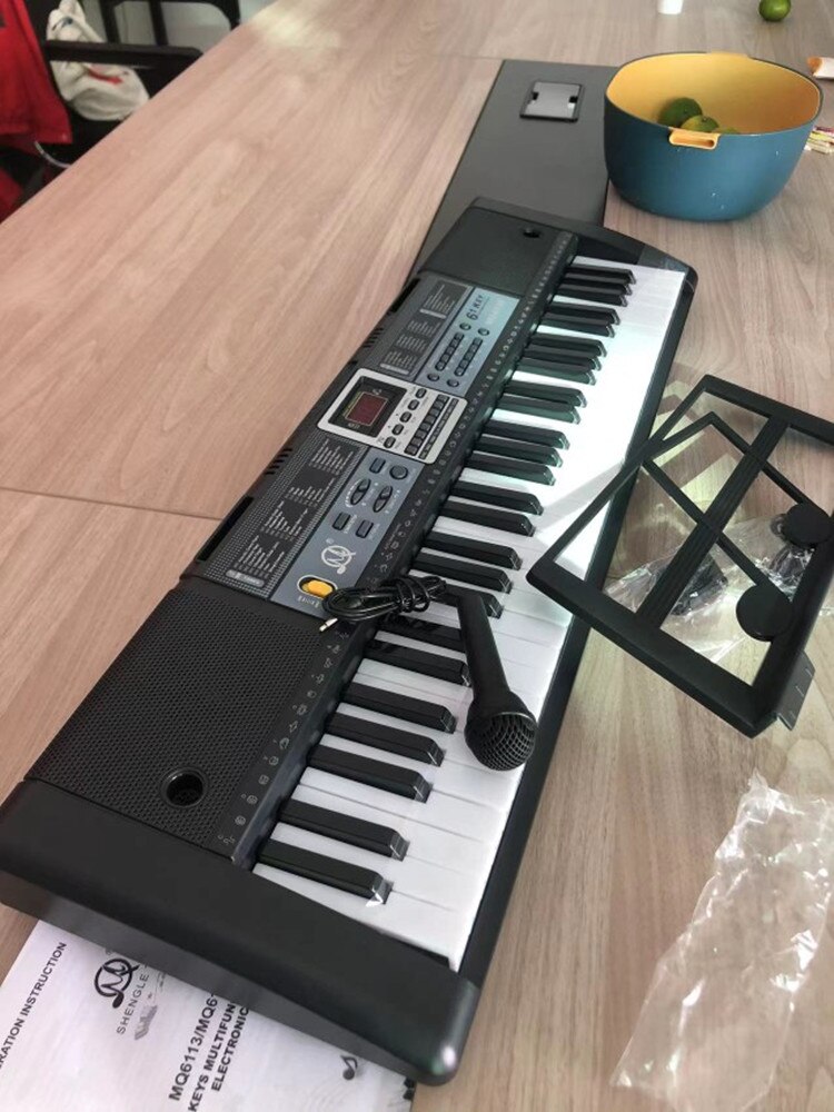 61Keys Electronic Piano Keyboard Portable Digital ... – Grandado