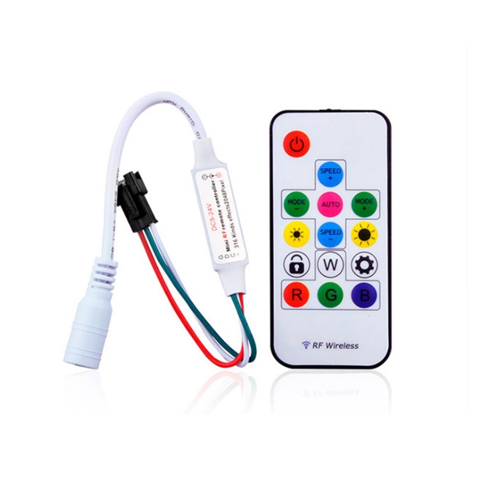 Bluetooth Musik Wifi RGB LED Streifen Regler Für W... – Grandado