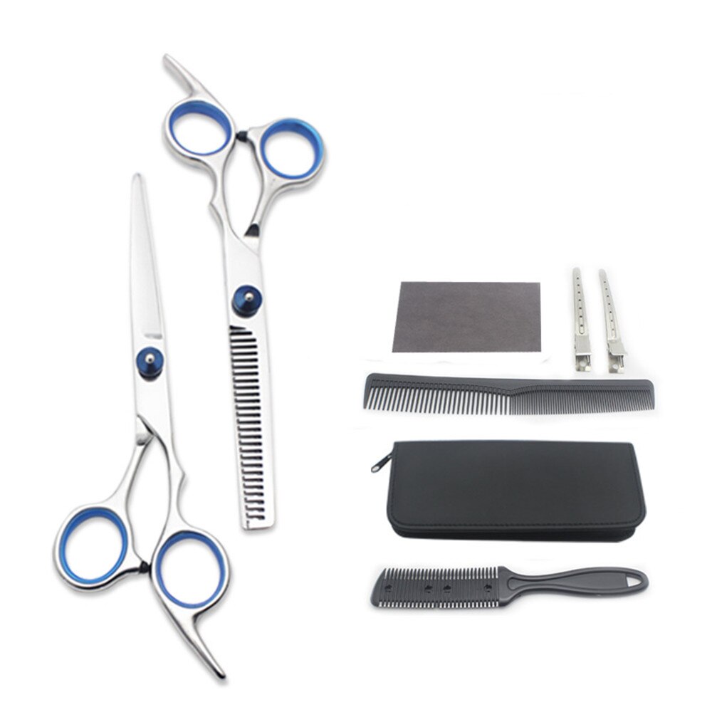 8 teile/satz Friseur Schere Kit Haar Schneiden Sch... – Vicedeal