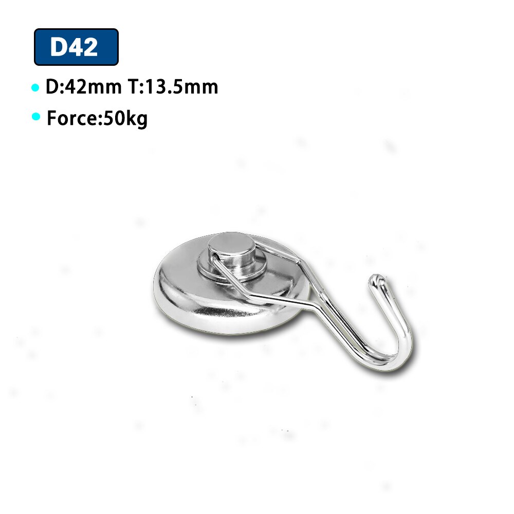 Swivel Powerful Magnetic Hooks Strong Heavy Duty N... – Grandado