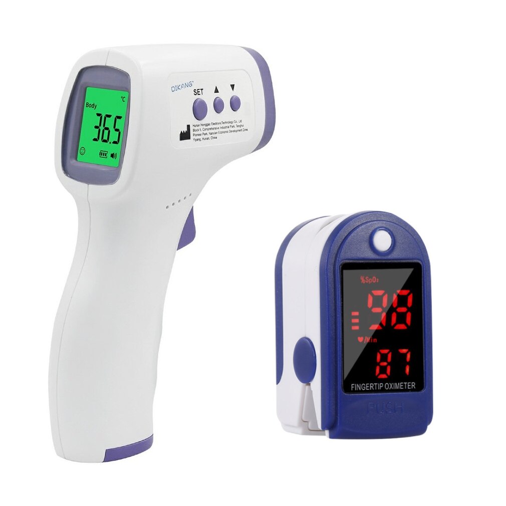 Portable Fingertip Pulse Oximeter Finger Clip Oxim... – Grandado